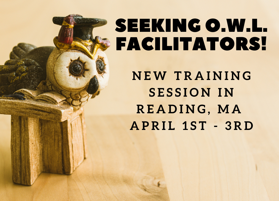 O.W.L. Facilitator Training is Coming to Reading! - The North Parish ...
