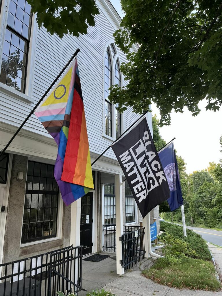 Freeman Hall Flags - The North Parish Church of North Andover